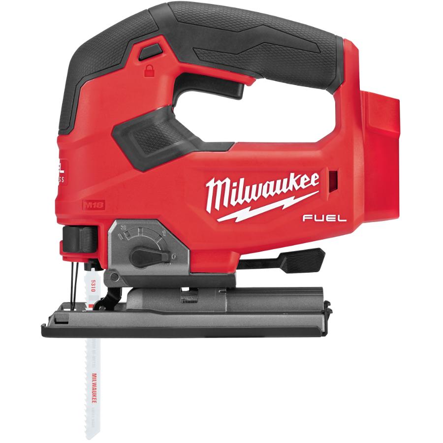 Milwaukee: M18 Fuel 18V Cordless Jigsaw - with D Handle, Tool Only ...