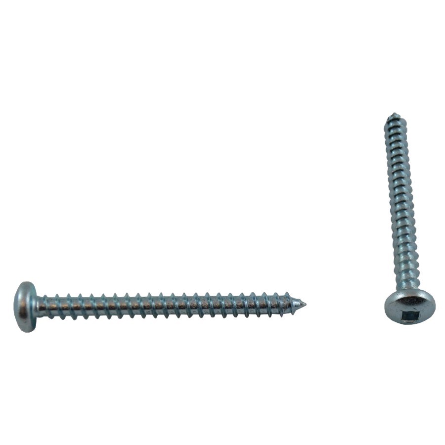 Home Builder: 100 Pack #10 x 2" Pan Head Socket Zinc Plated Tap Screws ...