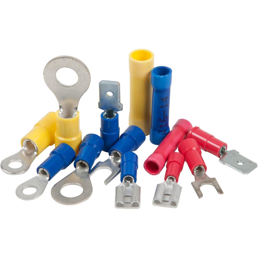 Home Pak: 100 Pack Vinyl Terminals, Assorted Styles :: Brantford Home ...